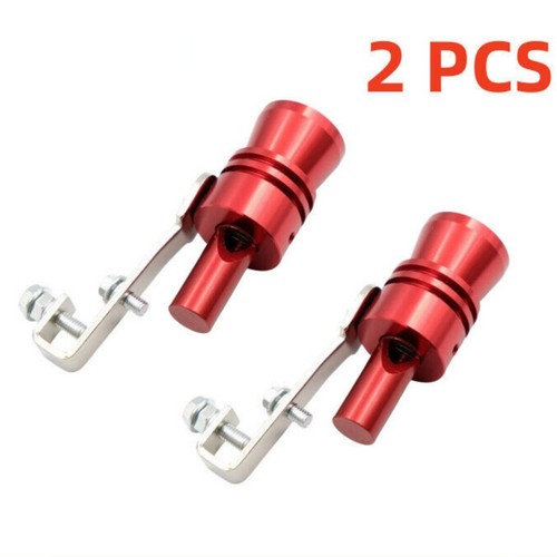 2 PCS S Universal Turbo Sound Exhaust Whistle Blow off Valve Simulator ...
