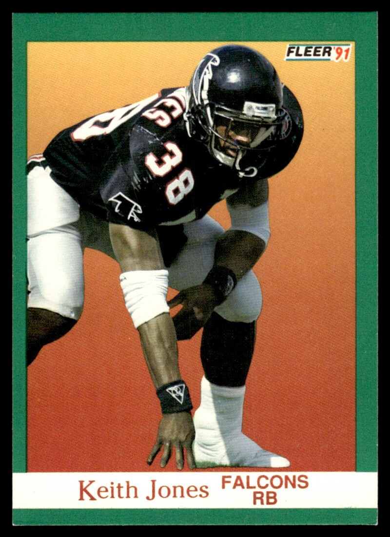 1991 Fleer #204 Keith Jones Atlanta Falcons | eBay
