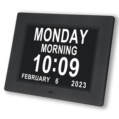 【New 2024 Dementia Clocks for Seniors Extra Large Clock with Date and ...