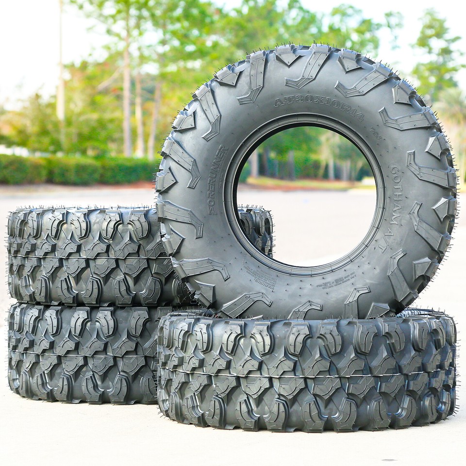 30x10.00R14 Forerunner Gotham A/T ATV UTV Tire | 8 Ply | 30 A A ...