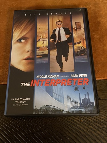 The Interpreter DVD Nicole Kidman Sean Penn | eBay