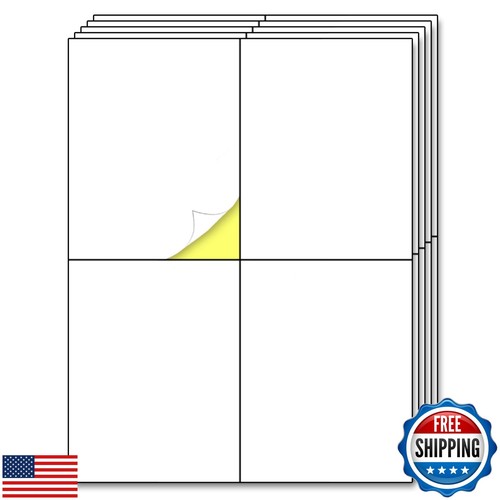 200 Sheets - Large Shipping Address Labels, Mailing Label Stickers for ...