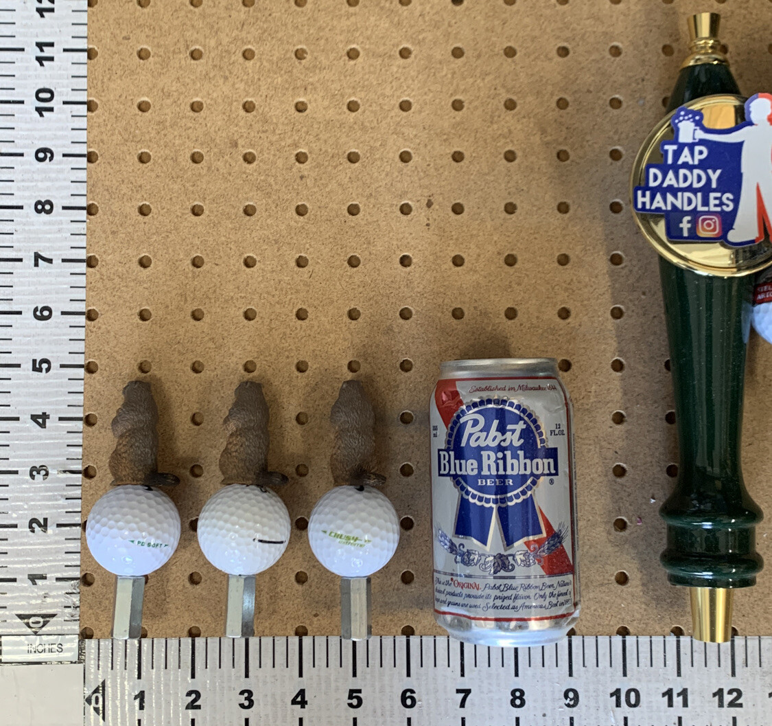 STELLA ARTOIS Beer Golf TAP HANDLE Caddyshack Gopher Keg Kegerator Mini ...