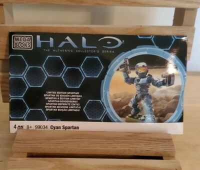 Halo mega Bloks Cyan Spartan | eBay