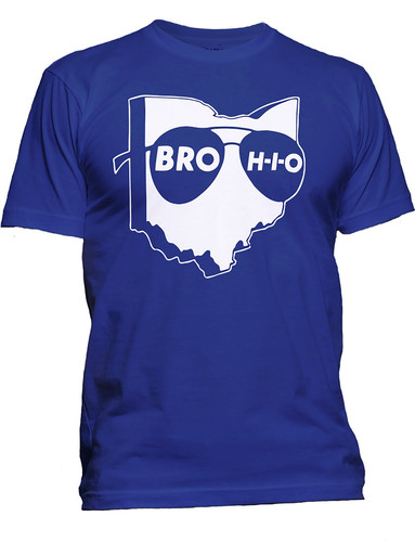 New Men's Brohio Ohio Sports Fan T-Shirt Cleveland Athletic Workout ...