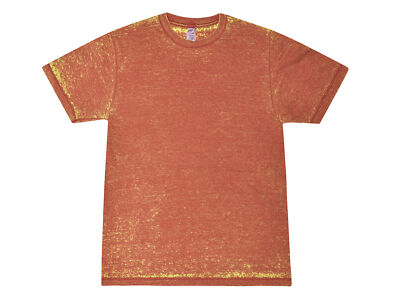 Rusty Red Acid Wash Burnout T-shirts Adult S-3X 50/50 Cotton/Polyester ...
