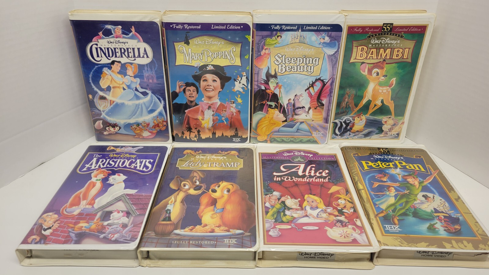 Walt Disney VHS Tapes Collection Movies Classics Lot of 8 | eBay