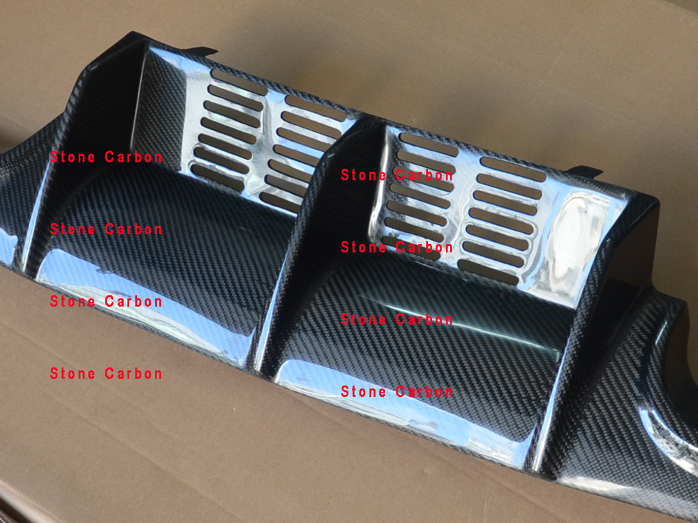 Carbon Fiber Rear Diffuser Fit For Benz W209 CLK 63 AMG Black Series | eBay