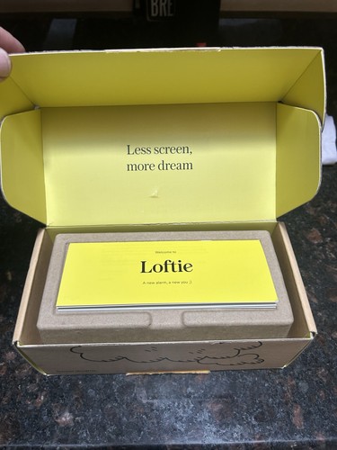 Loftie Smart Alarm Clock - Sound Machine, Red Shell | eBay