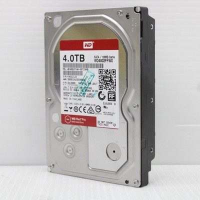 Western Digital WD Red Pro 4TB HDD 3.5" SATA 128MB WD4002FFWX 7200 RPM ...