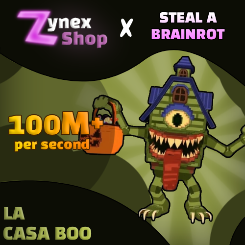 La Casa Boo | Steal a Brainrot | SaB | Fast Delivery | eBay