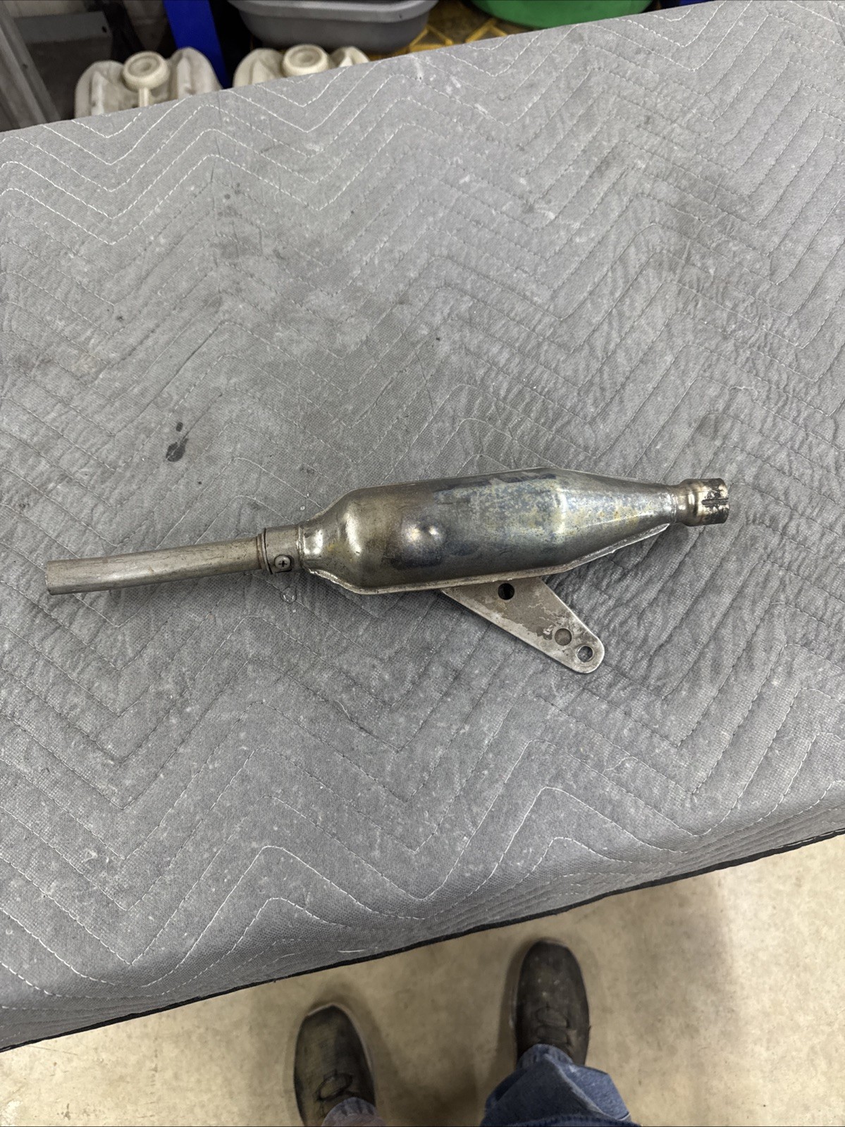 OEM Honda Z50 K1-K2 Exhaust Muffler Model w/Stinger pat No. | eBay