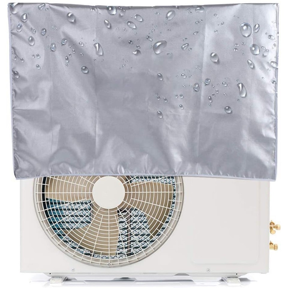 Silver Coated Weather Resistant Air Conditioner Cover for Outdoor Units ...