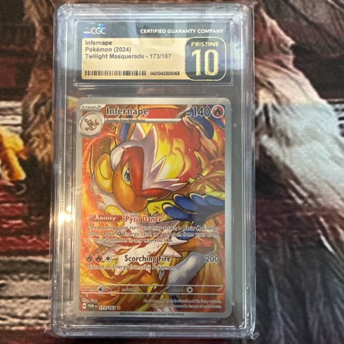 Infernape Illustration Twilight Masquerade Pokémon TCG Card 173/167 ...