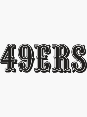 San Francisco 49ers 6” Vinyl decal Sticker NFL bumper window car | eBay