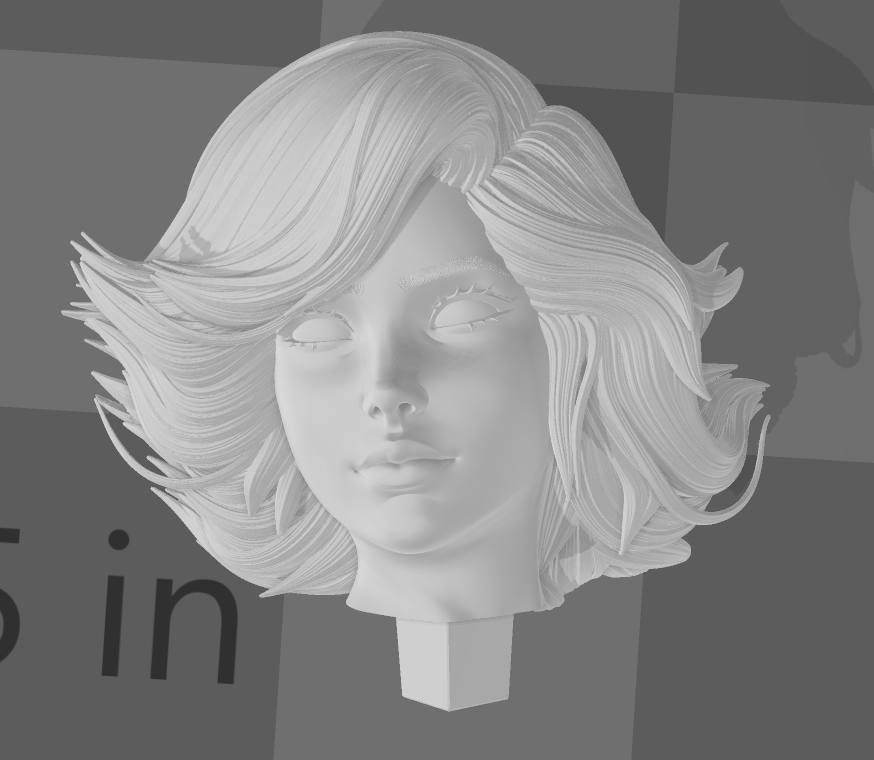 3DMoonn Cortana Halo 3d printed 1/6 scale 12in anime figure DIY ...