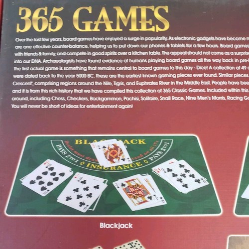 Ambassador Games365 Classic Table Board Games Premium Quality New ...