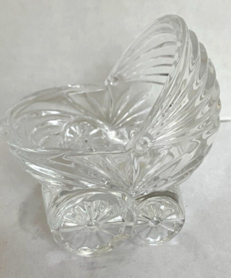Crystal baby carriage 24% leaded crystal Princess House | eBay
