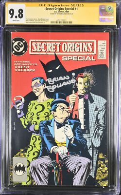 * Secret ORIGINS Special #1 BATMAN CGC 9.8 SS Bolland Pop: 7 ...