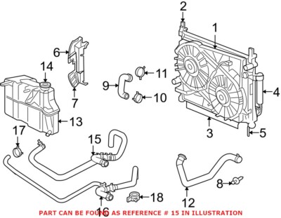 Genuine OEM Mopar HVAC Heater Hose For Chrysler 300 55038133AC | eBay