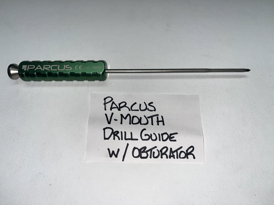 PARCUS V-MOUTH DRILL GUIDE W/ OBTURATOR | eBay