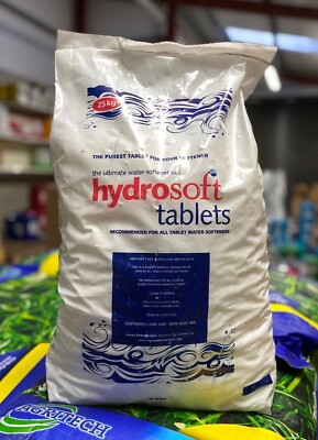 HYDROSOFT / AXAL PRO SALT TABLETS | 25KG | Water Softener| Food Grade ...
