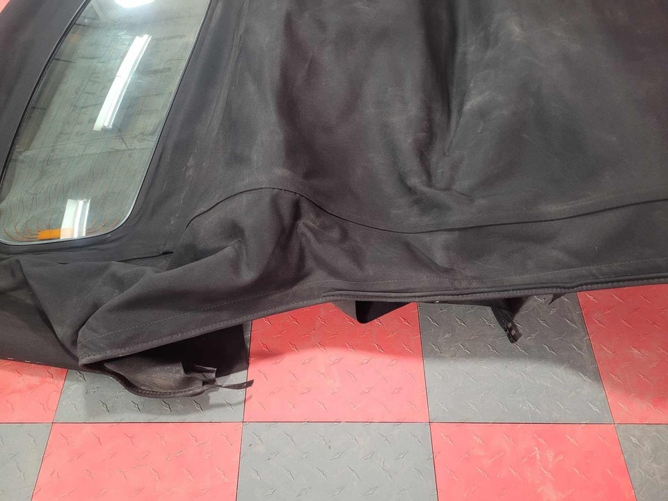 2005-2014 Ford Mustang Convertible Roof Top Black-UA Cloth Fabric Nice ...