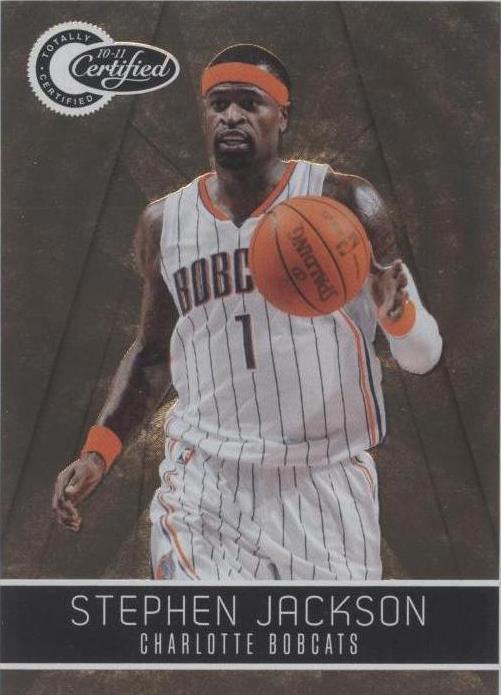 2010-11 Totally Certified - Stephen Jackson #8 Totally Gold /25 for ...