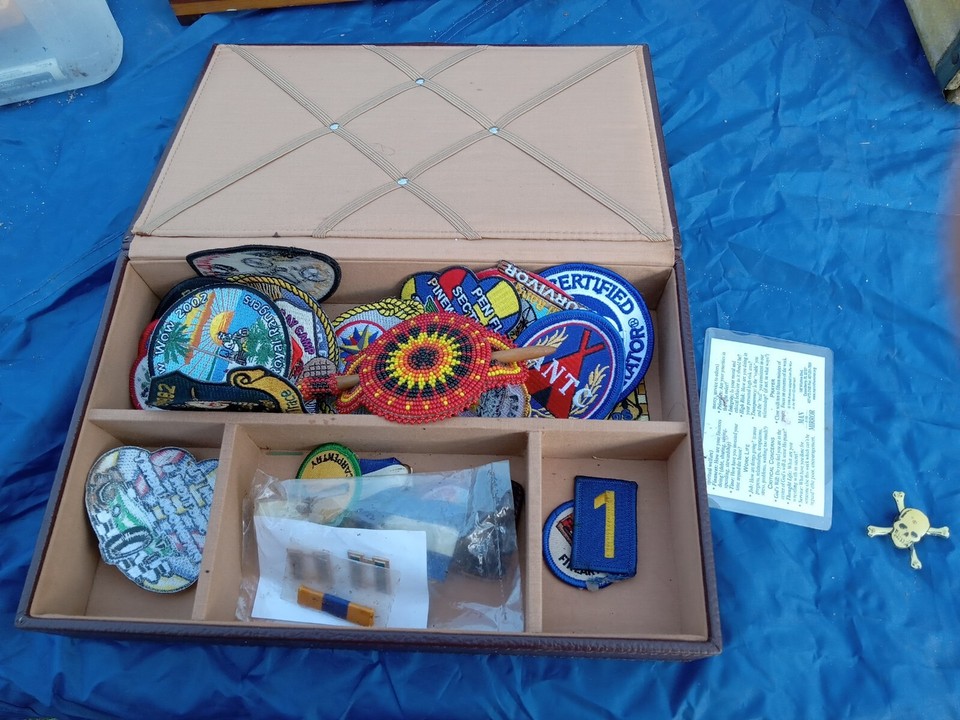 Vintage Eagle Scout Patches Misc In Box | eBay