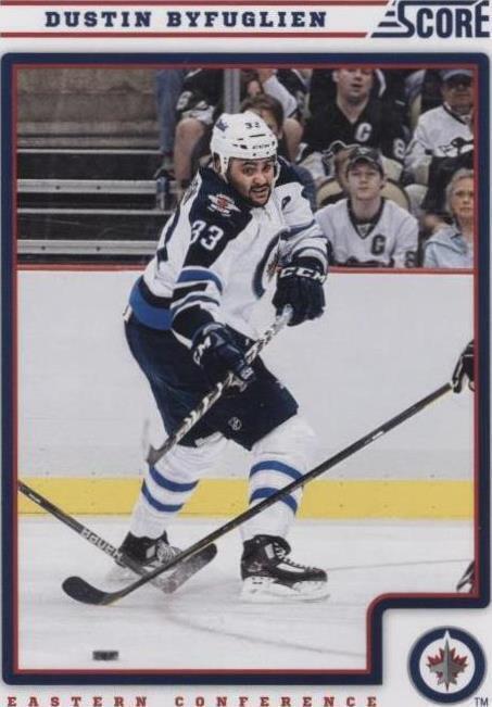 2012-13 Score - Dustin Byfuglien #477 for sale online | eBay