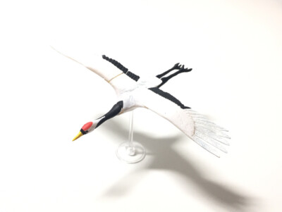 Japan Furuta Choco Egg #16 Red-crowned Crane Birds Realistic Miniature ...