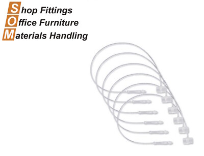 POINT OF SALE SNAP LOCK PLASTIC LOOP PINS (QTY. 500) | eBay