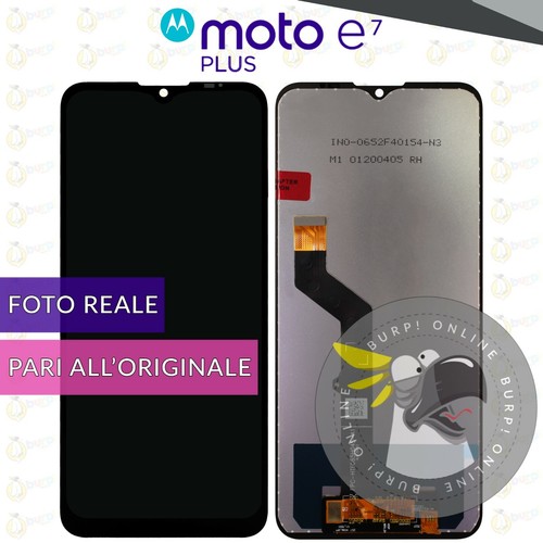 DISPLAY MOTOROLA MOTO E7 PLUS XT-2081 XT2081 LCD TOUCH SCREEN SCHERMO ...