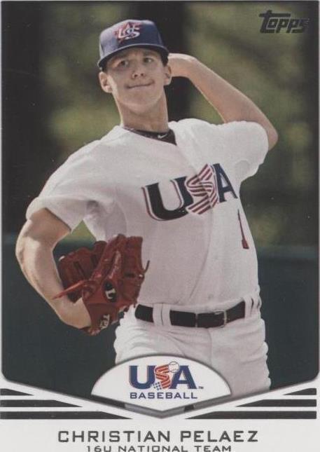 2011 Topps USA Baseball Team - Christian Pelaez #USA-36 (RC) for sale ...