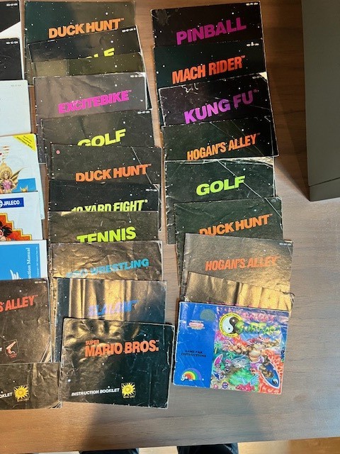 Nintendo NES Original Instruction Manual Booklet | Nintendo NES ...