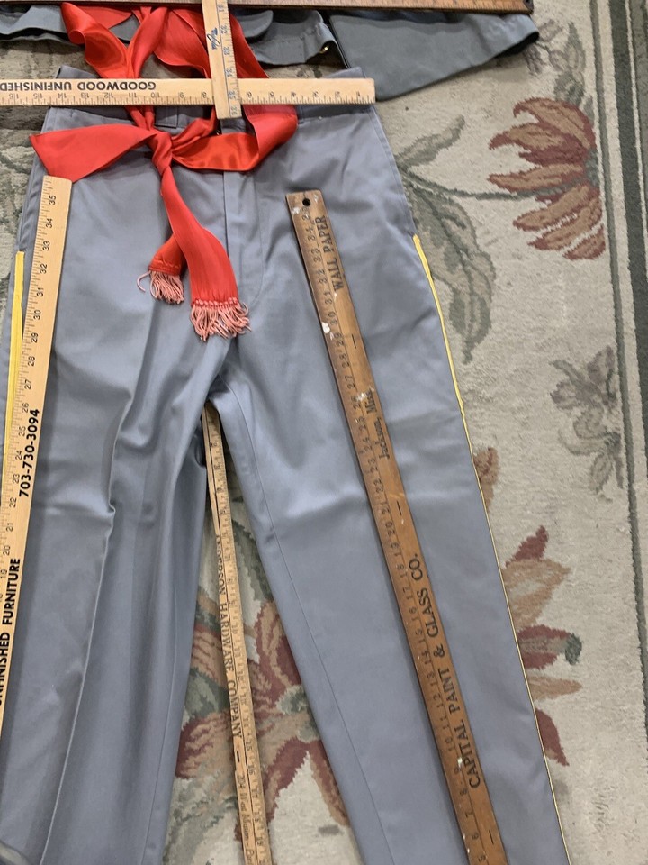 1961-65 Centennial Civil War reenactment confederate uniform. Hat ...