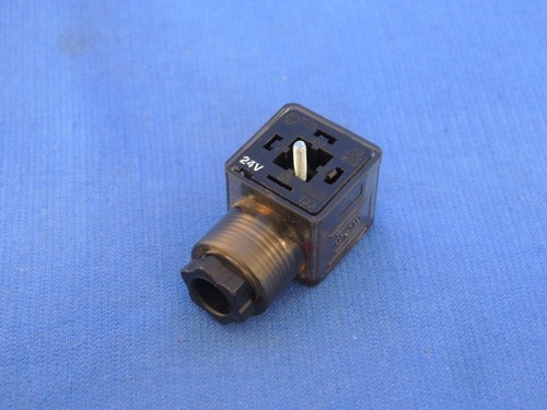 MPM Solenoid Valve Connector, 24 V, red LED | eBay