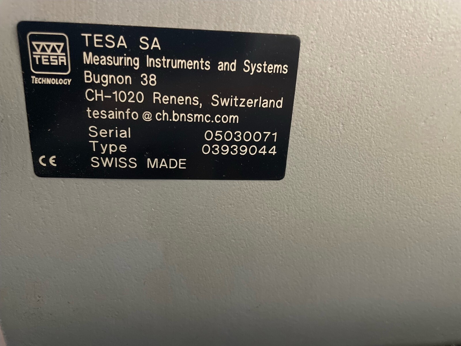 Brown and Sharpe 3D CMM - TESA SA | eBay