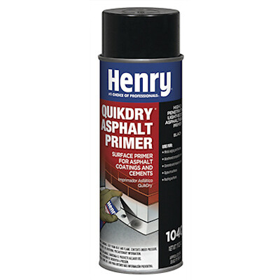 Henry HE104Q027 104Q QuikDry Asphalt Spray Primer, Aerosol, 17-oz ...