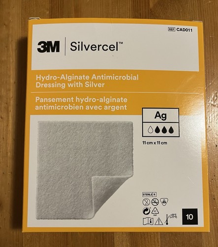 Lot Of Anti Microbial Alginate Silver Dressings 3M Coloplast 39 PIECES ...