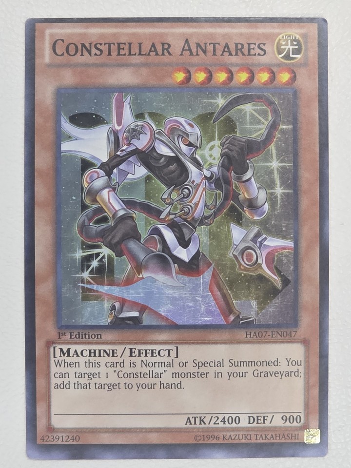 Constellar Antares - HA07-EN047 - Knight of Stars - Yugioh - *1ST ...