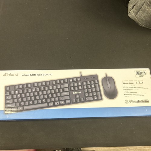 Inland iC210 USB Keyboard And Mouse Combo Brand NEW Sealed | eBay