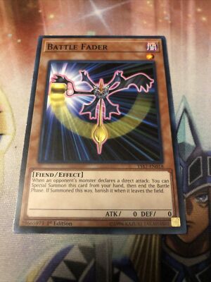 Battle Fader - YS17-EN018 - Common - 1st Edition NM YuGiOh! Starter ...