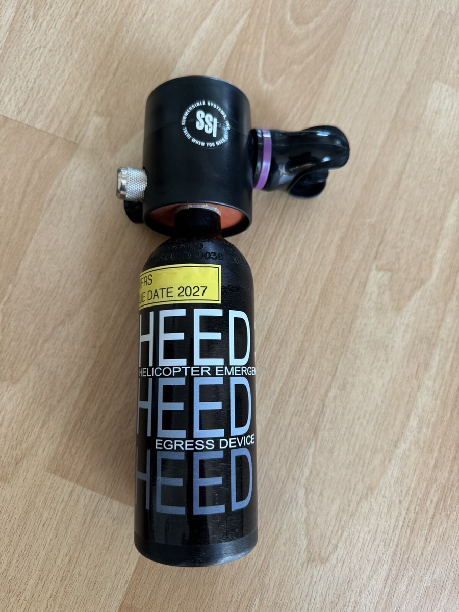 Heed 3 Emergency Egress Device Emergency Breathing Systems