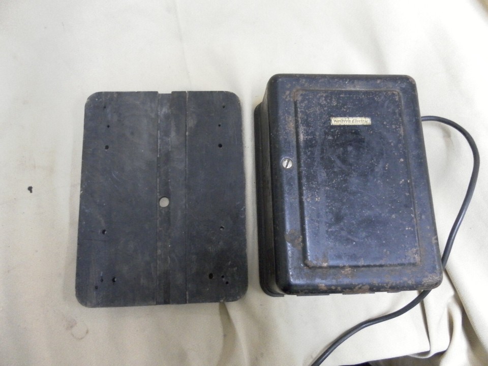 Vintage Bell System Western Electric D1 202 Rotary Dial Desk Phone ...