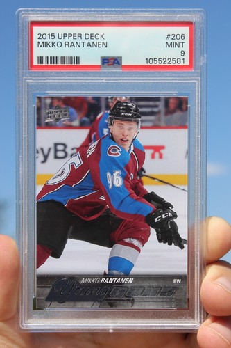 2015-16 Mikko Rantanen YG Young Guns PSA 9 Mint Rookie RC *Dallas Stars ...