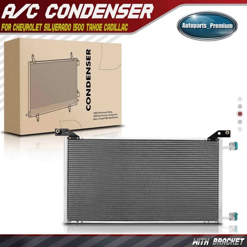 A/C AC Condenser for Chevrolet Silverado 1500 1999-2013 Tahoe Cadillac ...