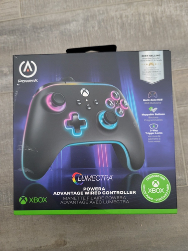 PowerA Advantage Wired Controller for Xbox Series X|S with Lumectra RGB ...