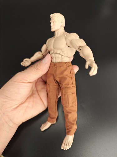 1/12 Scale Clothes Casual Pants Trousers Model Overalls Fit 6" GWToys ...