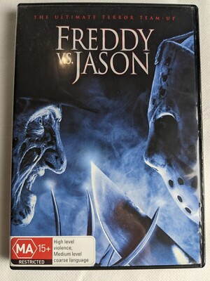 Freddy vs Jason (DVD, 2003) Region 4 very good condition dvd t250 ...